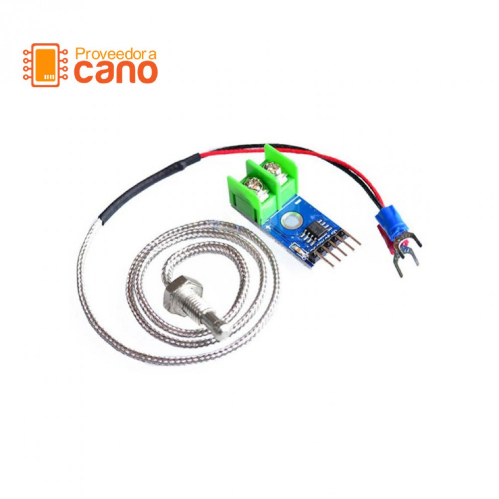 Termopar Tipo K con Módulo MAX6675 para Arduino - Medición Precisa de Temperatura